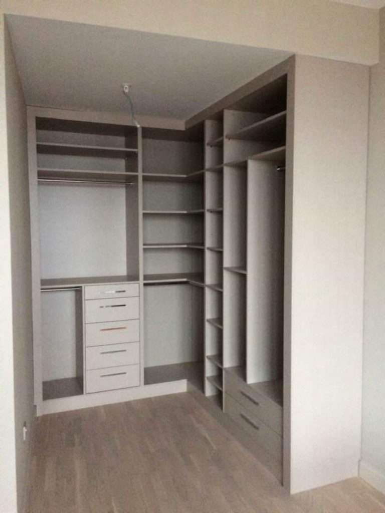 Giyinme Odası Dekorasyon Dolap Modelleri – L Tipi Köşe Gardrop ...